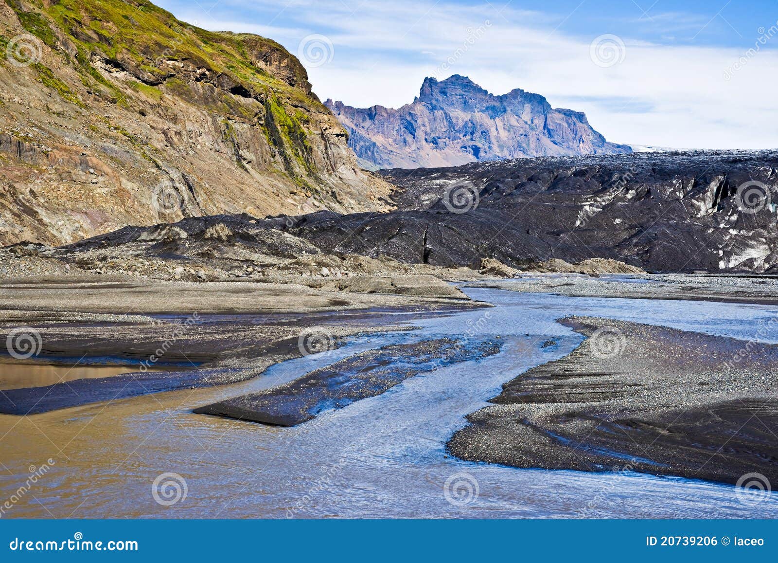 Skaftafell National Park, Glacier Stock Photo - Image of bigest ...
