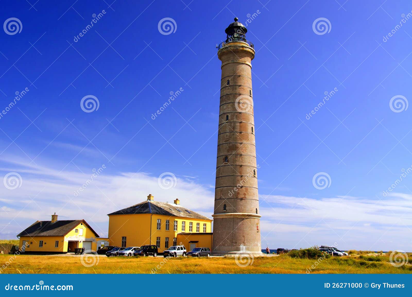 Skagen lighthouse stock photo. Image of skagen, danish - 26271000