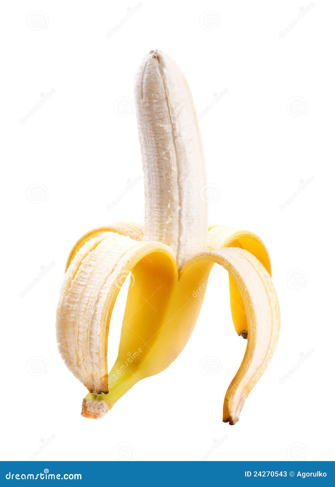 Skalad banan fotografering för bildbyråer. Bild av urklipp - 24270543