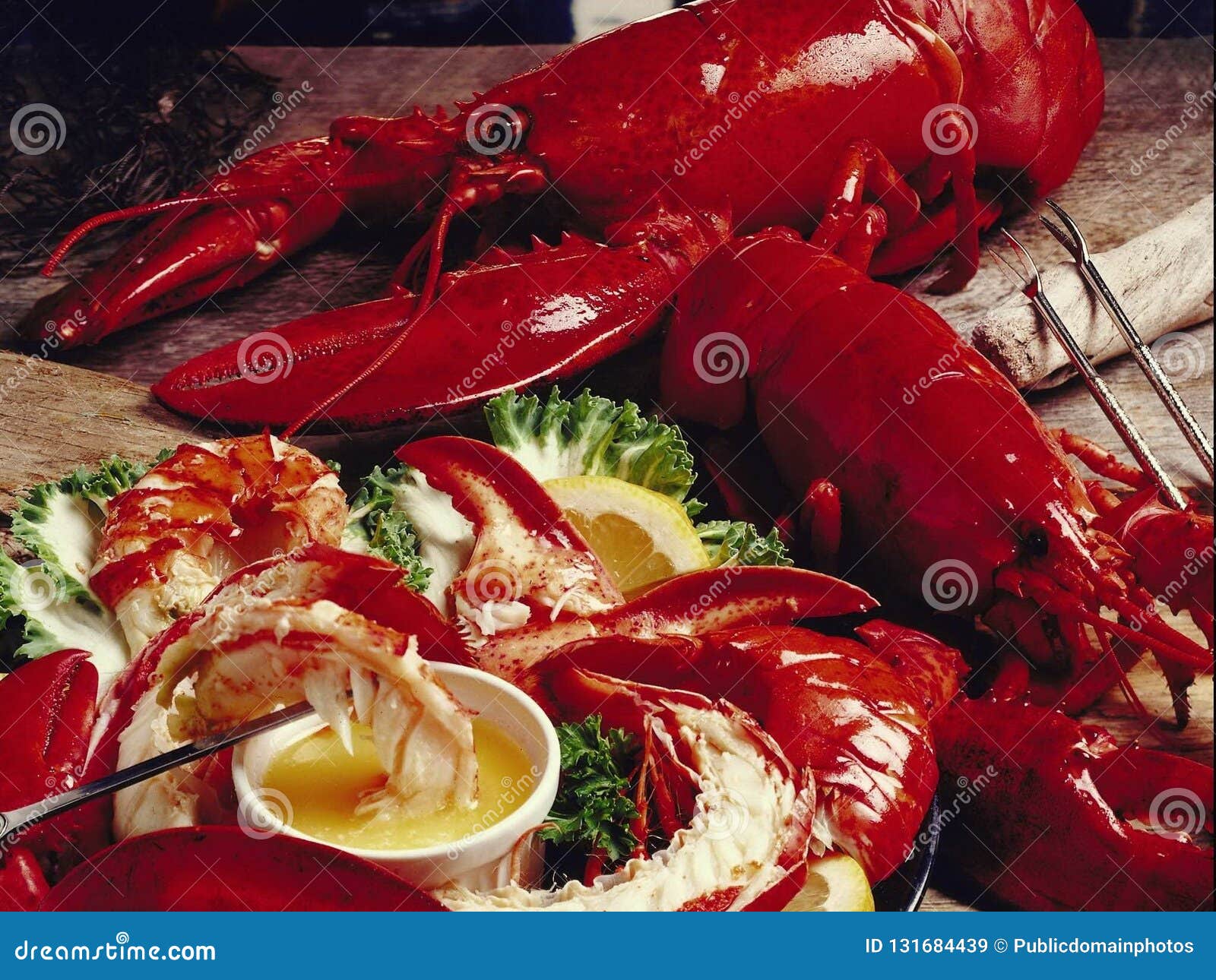 Skaldjur Mat, Hummer, Decapoda Bild. Bild: 131684439