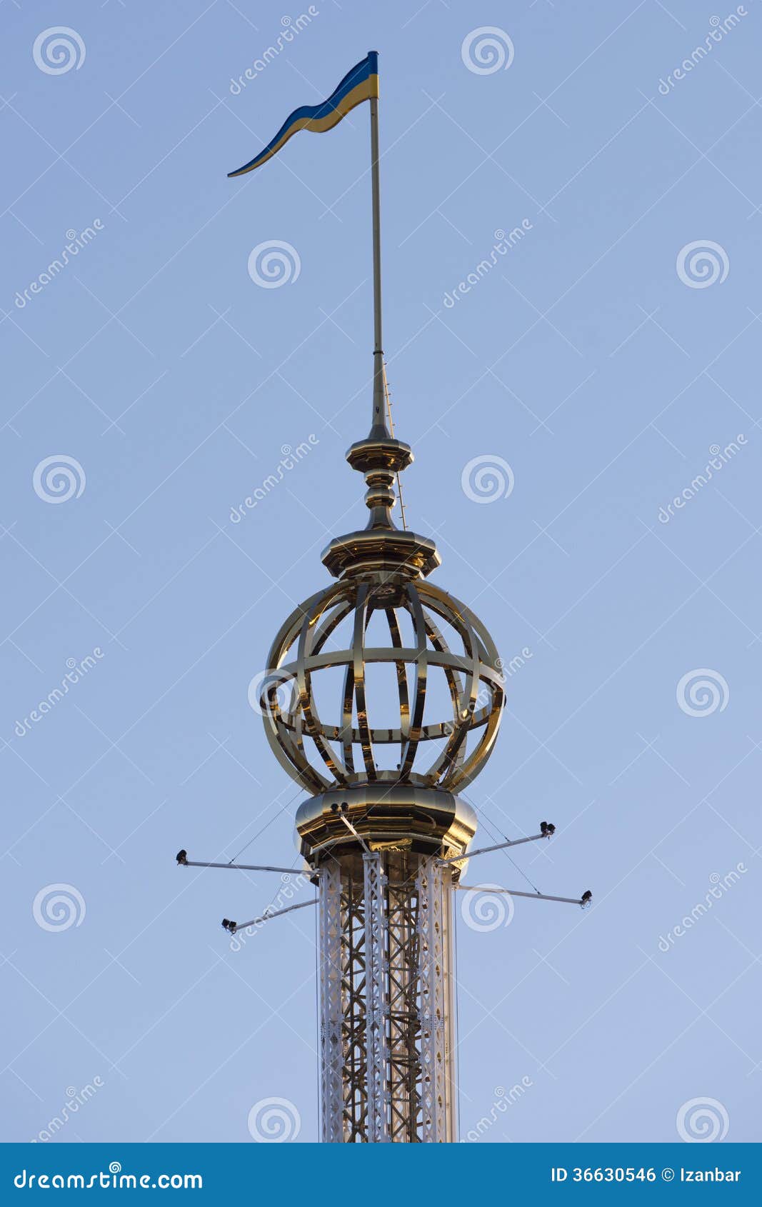 Skansen Stockholm Rollercoaster Stock Photo - Image of theme, extreme ...