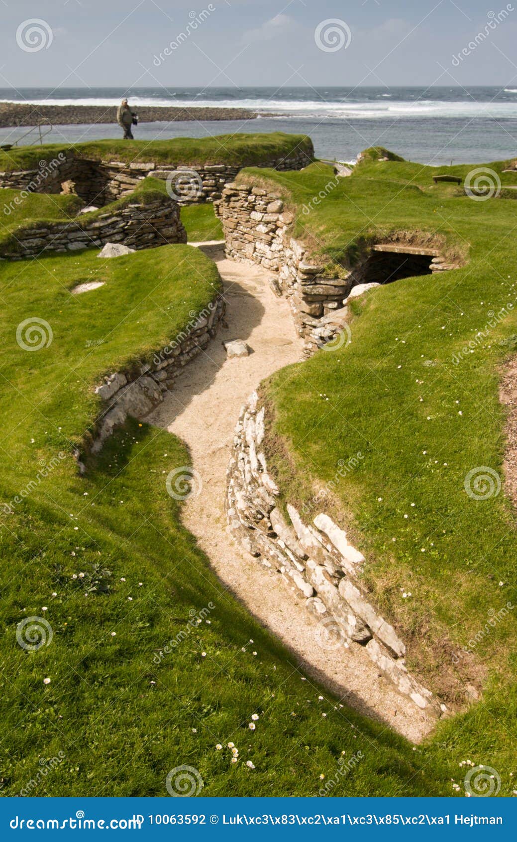 Skara Brae stock photo. Image of structure, skara, village - 10063592