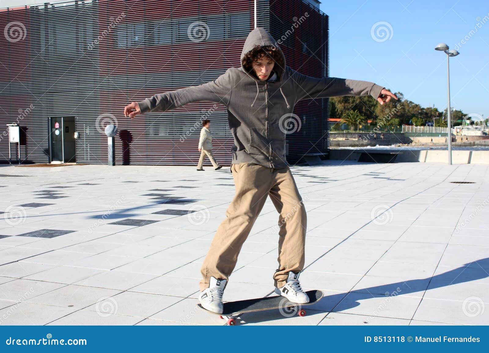 Skate boy stock photo. Image of skatepark, teen, river - 8513118