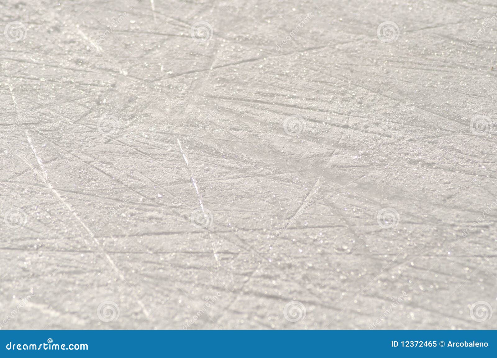 Skate marks on ice stock image. Image of detail, design - 12372465