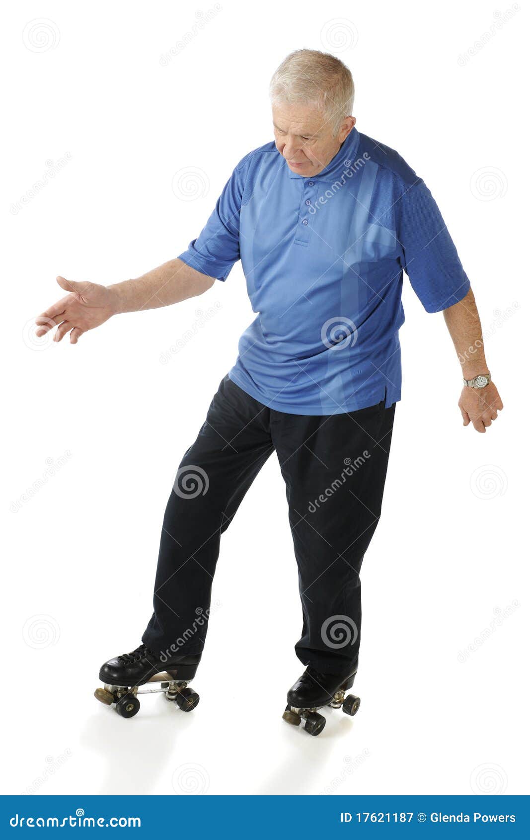 Skate-Waltzing Backwards stock image. Image of elderly - 17621187