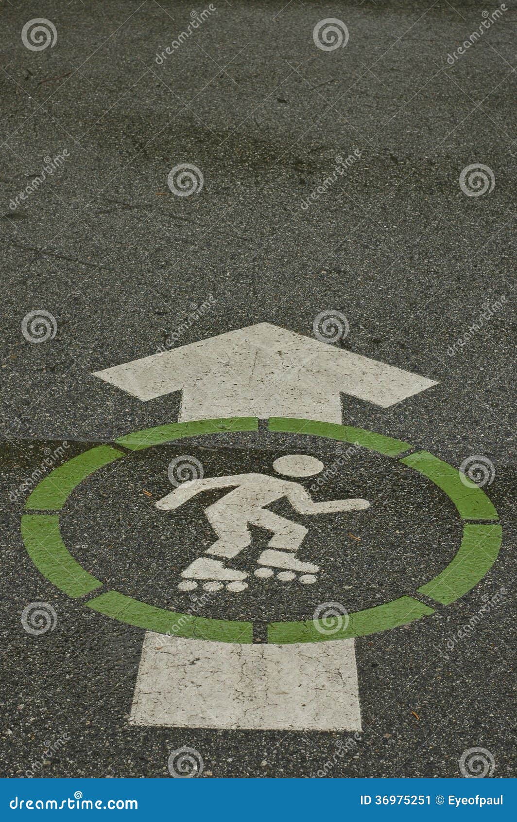 Skate way road symbol stock image. Image of skate, action - 36975251
