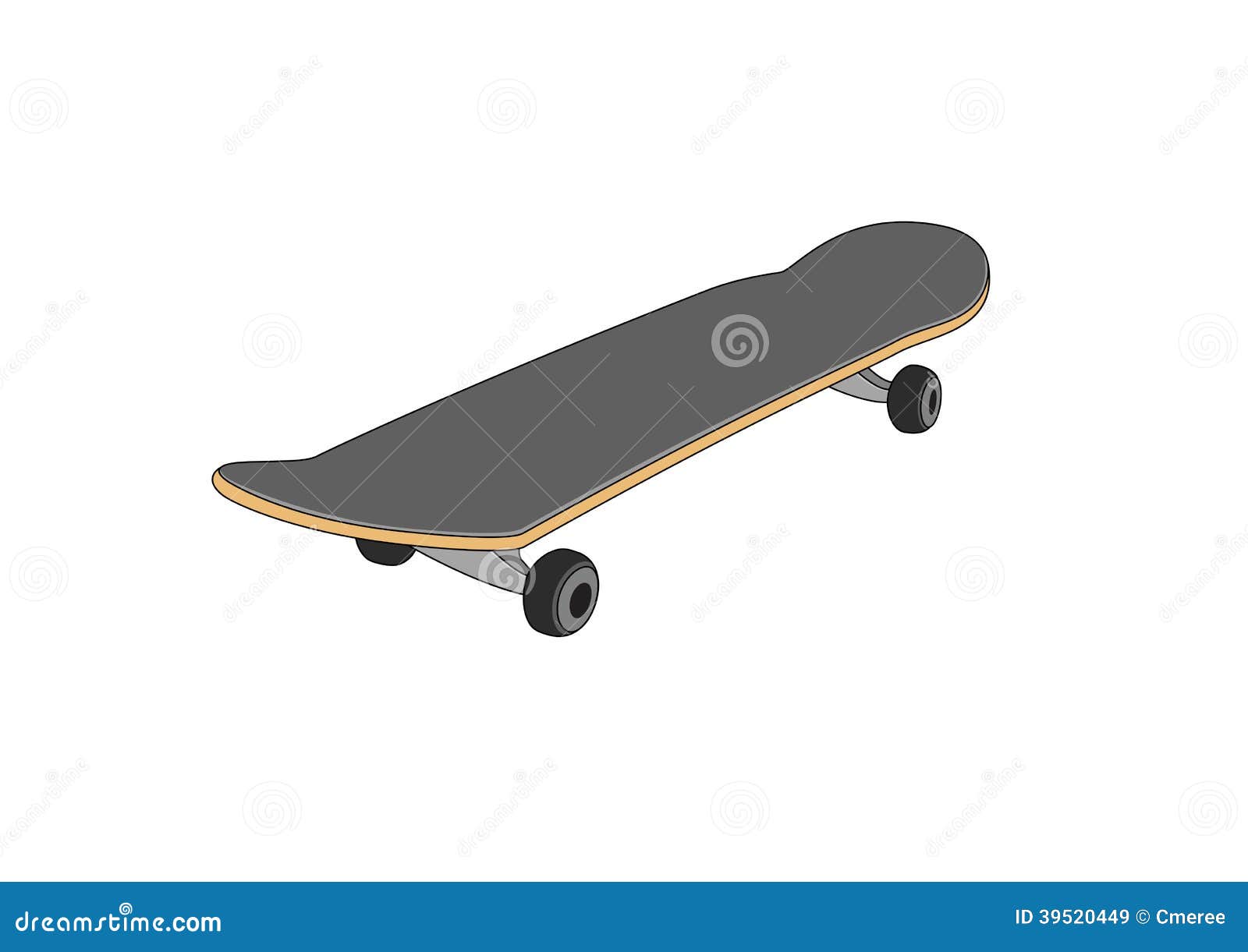 Skateboard Ramp Side View