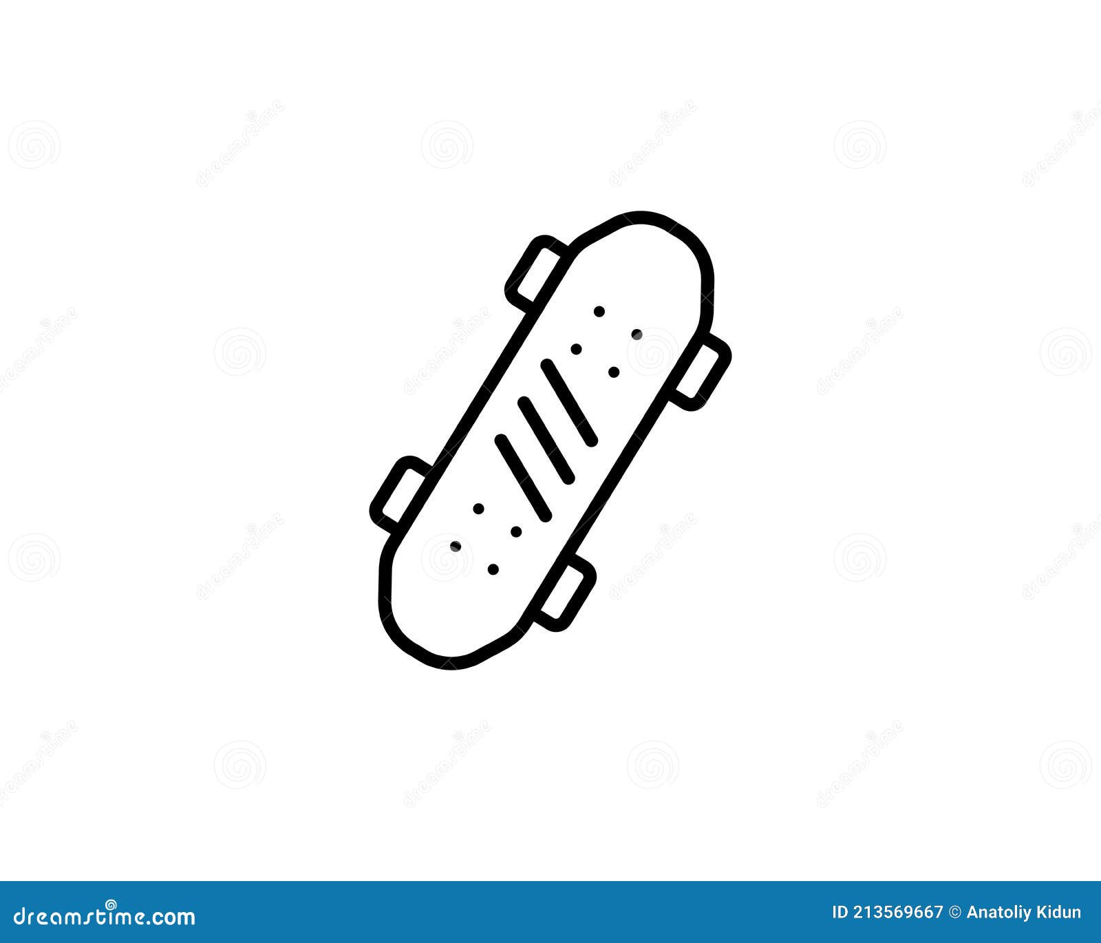 Skateboard Icon. Skateboard Symbol. Flat Design Stock Vector ...