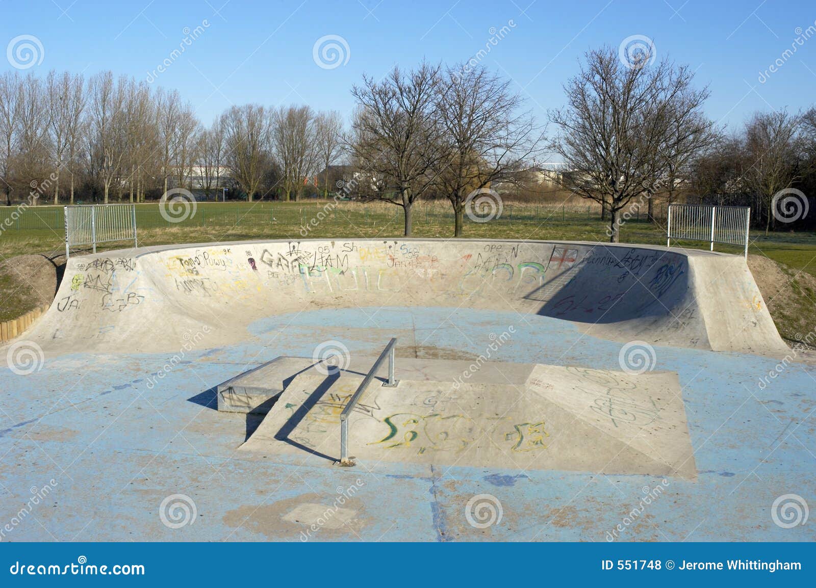Skateboard Park stock photo. Image of skateboarding, grafitti - 551748
