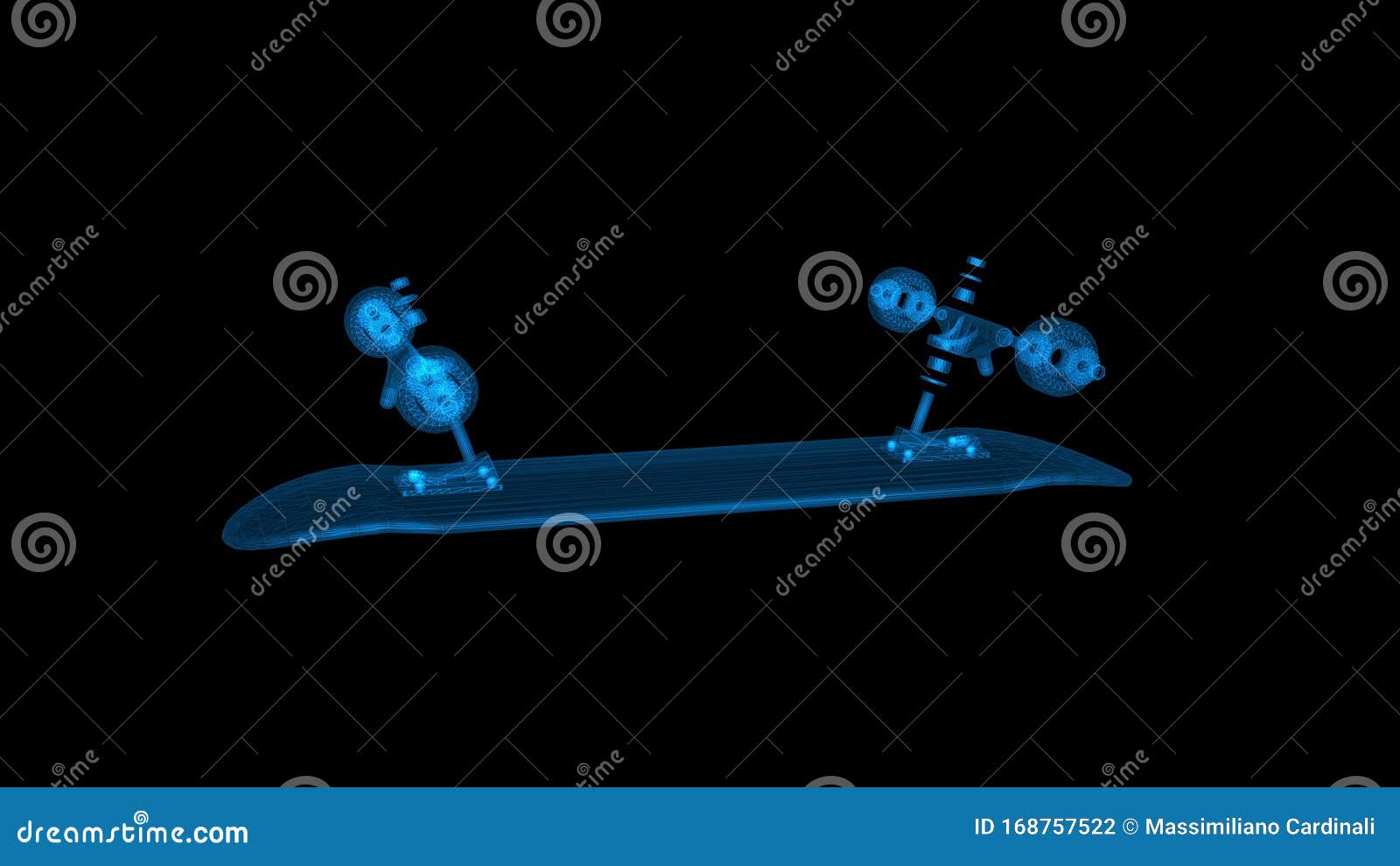 Skateboard Parts - Rotation Loop Stock Footage - Video of exercise ...