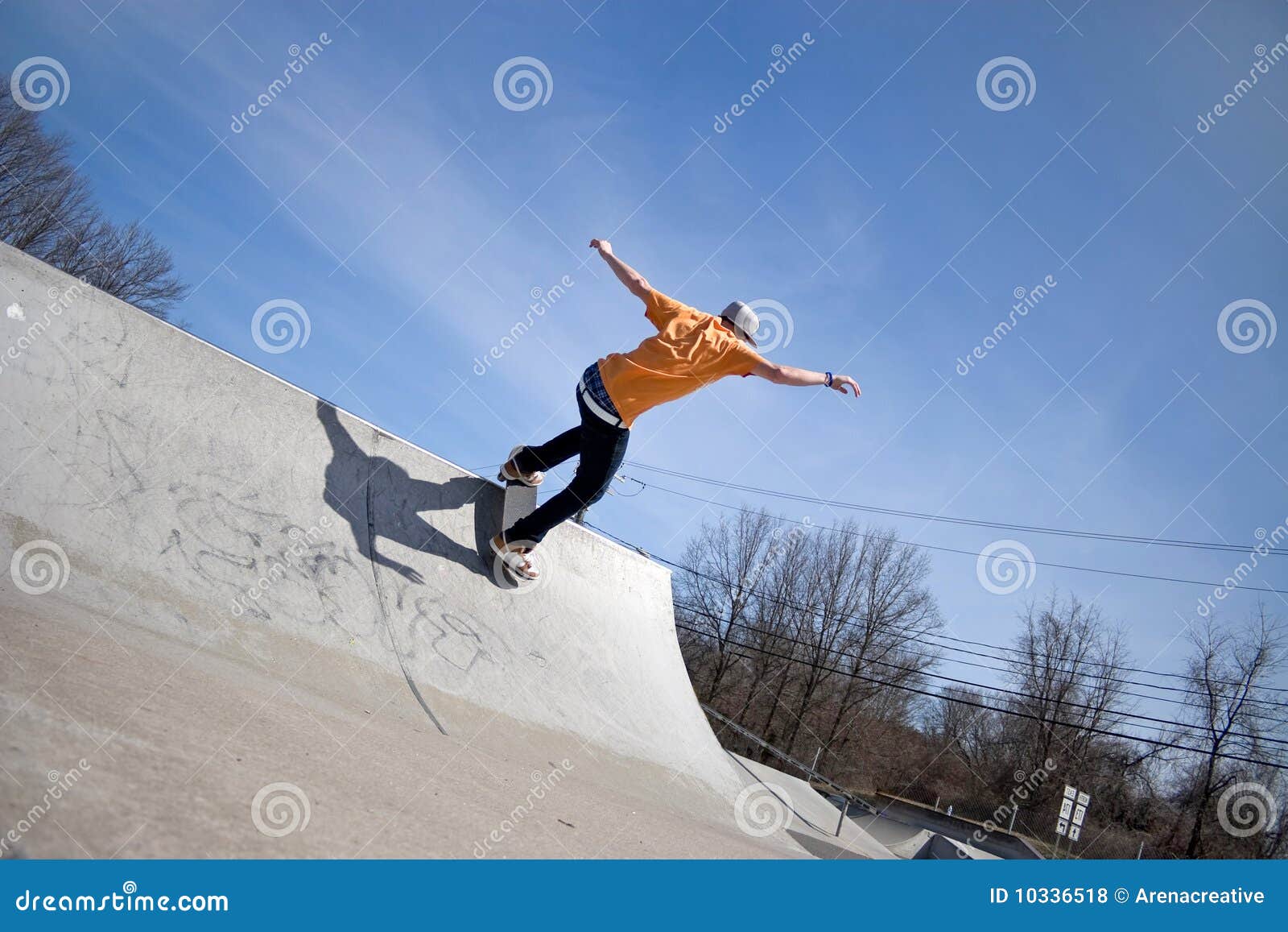 Skateboard Ramp stock photo. Image of skateboarding, flip - 10336518