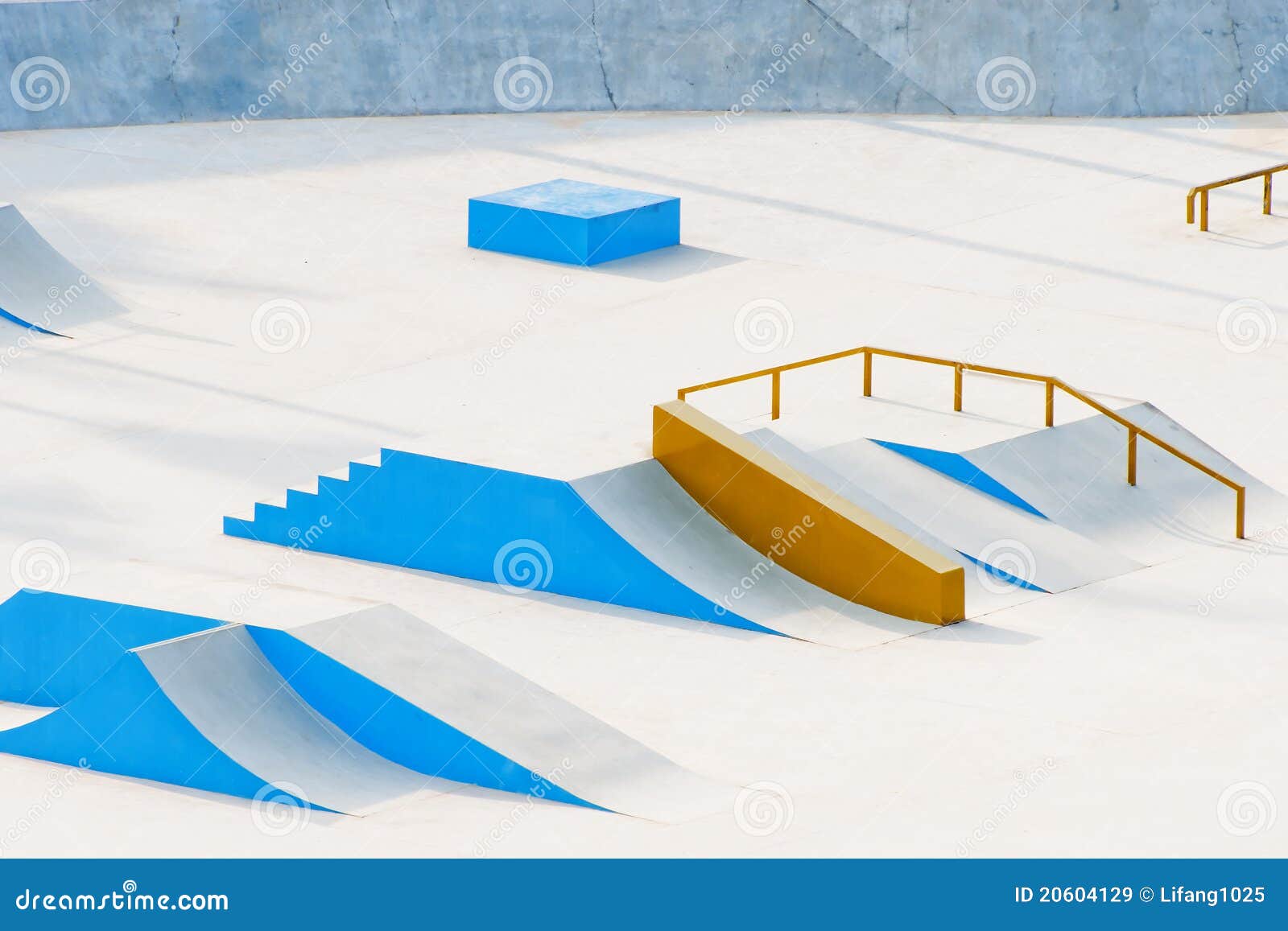 Skateboard Ramps stock image. Image of slope, recreation - 20604129