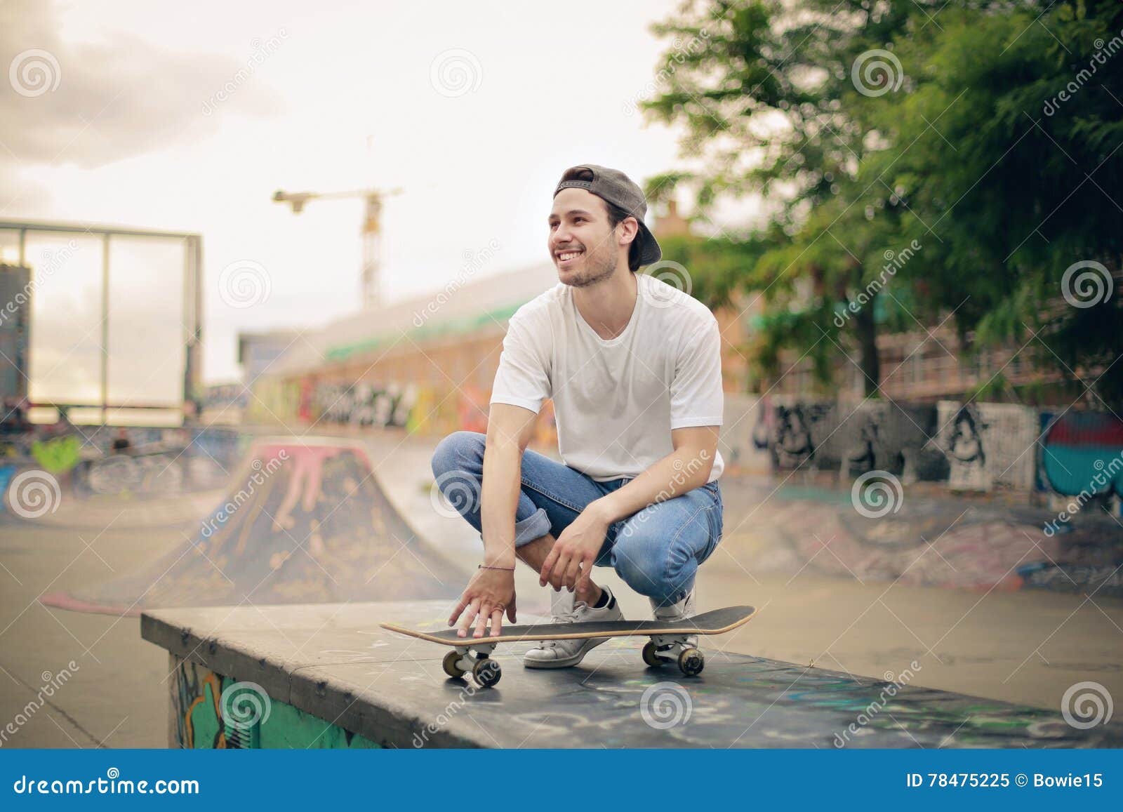 Skateboard stock image. Image of freedom, wall, skate - 78475225