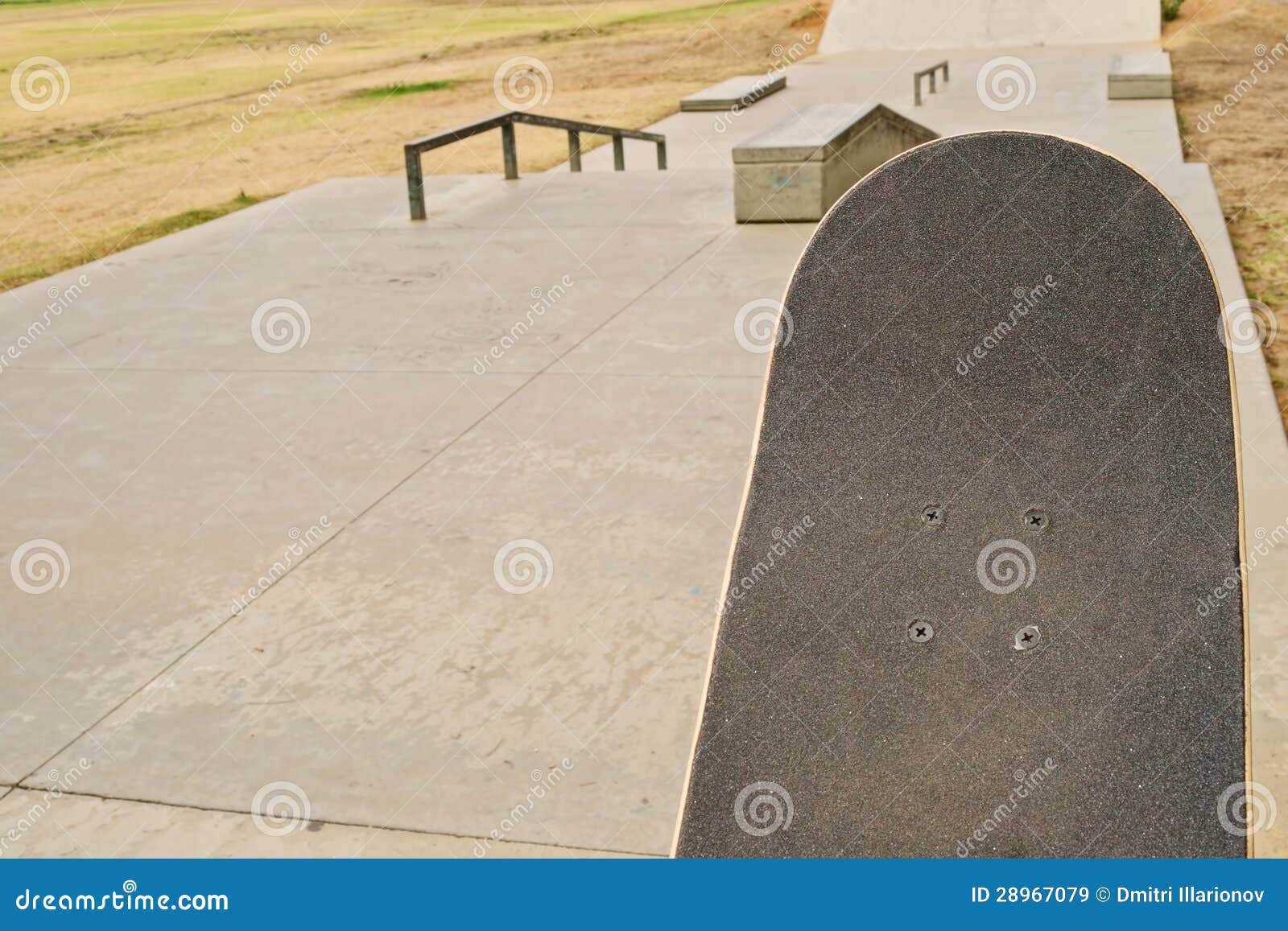 Skateboard surface at ramp stock image. Image of concrete - 28967079
