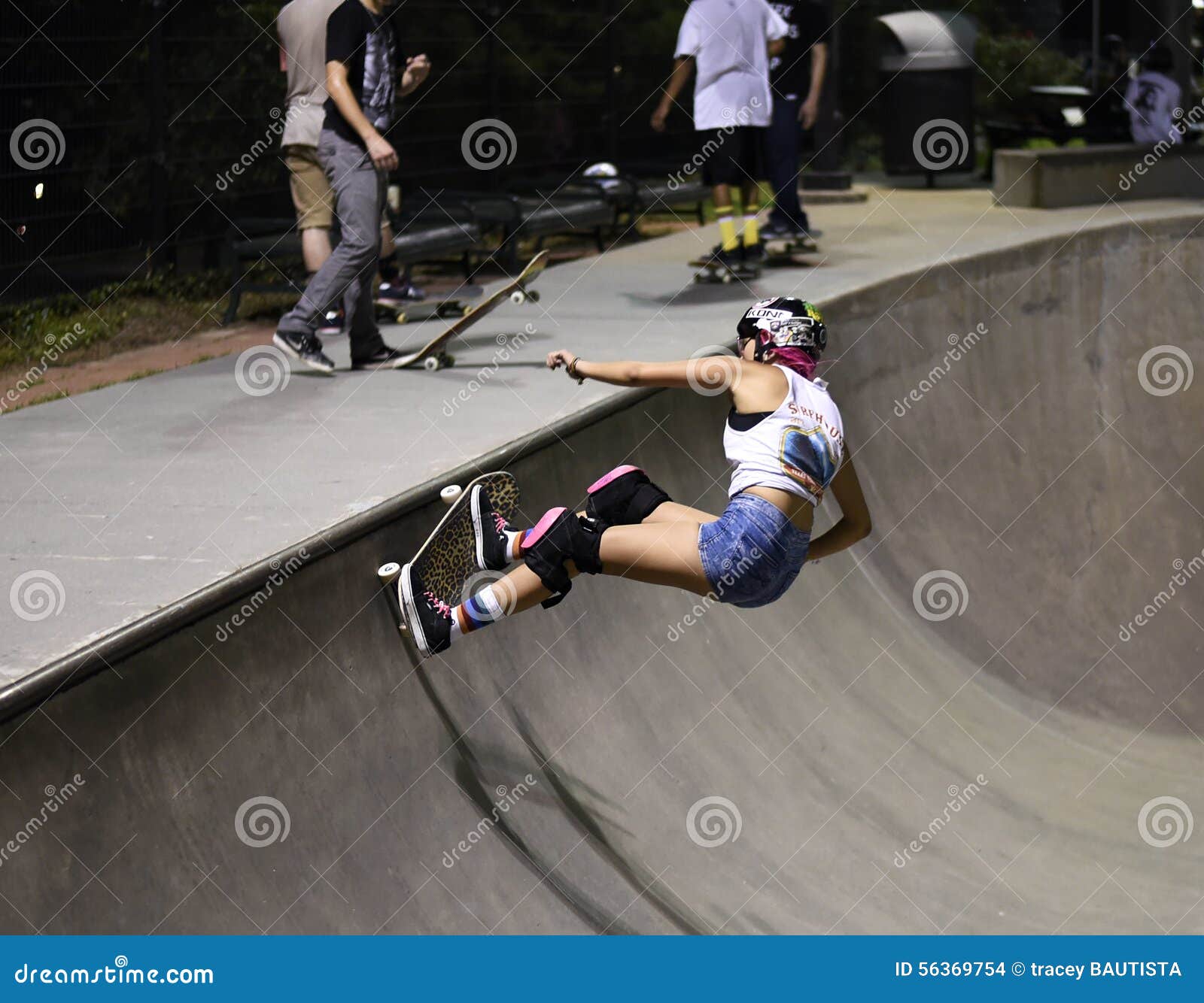 Skateboarder Doing Trick at Skatepark Editorial Stock Image - Image of ...