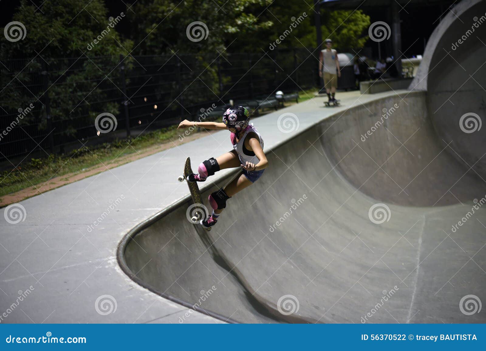 Skateboarder Doing Trick at Skatepark Editorial Photography - Image of ...