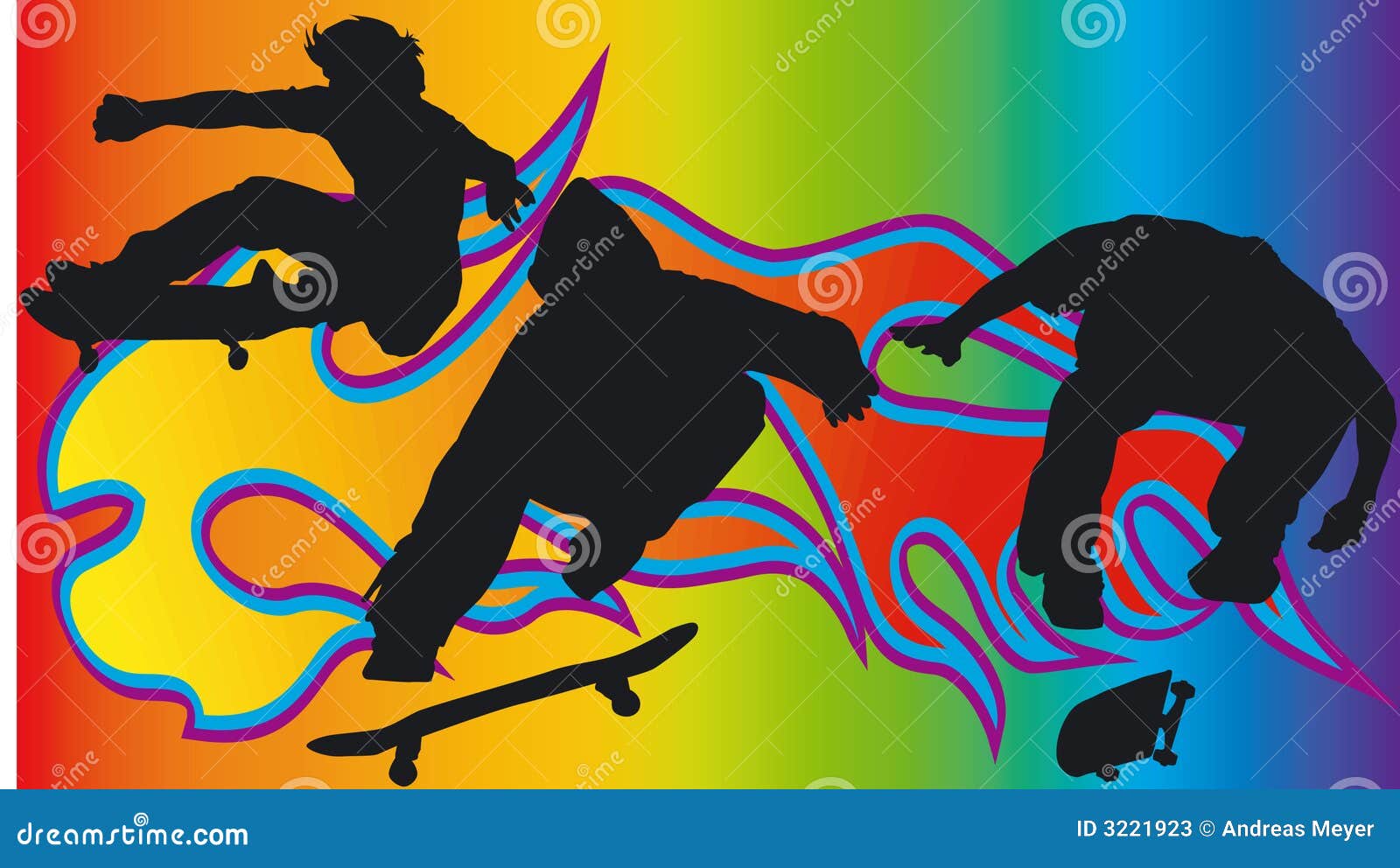 Fast Skateboarder Stock Illustrations – 530 Fast Skateboarder Stock ...