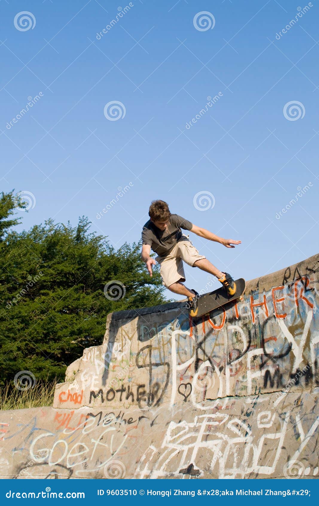 Skateboarding stock photo. Image of playground, skateboard - 9603510