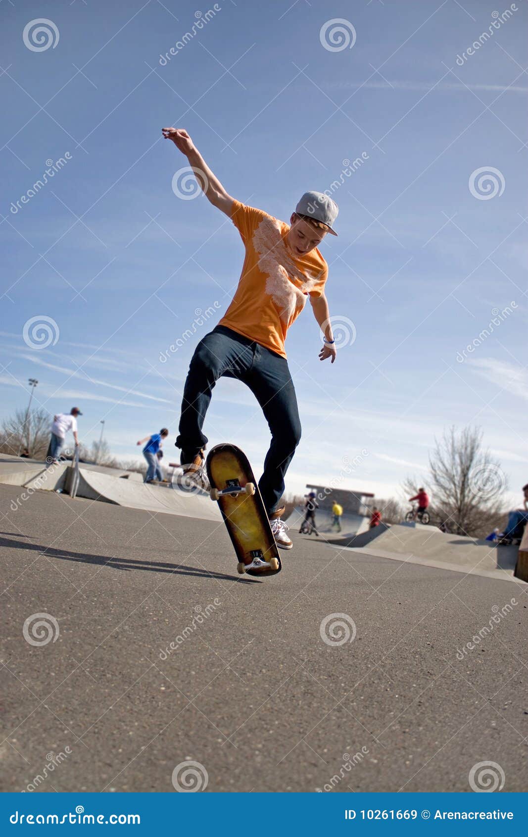 Skateboarding Tricks stock image. Image of skateboard - 10261669