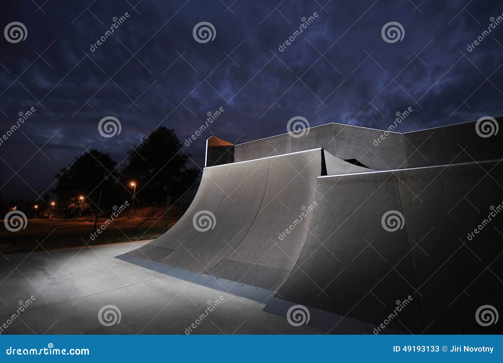 Skatepark stock image. Image of roller, crowd, night - 49193133