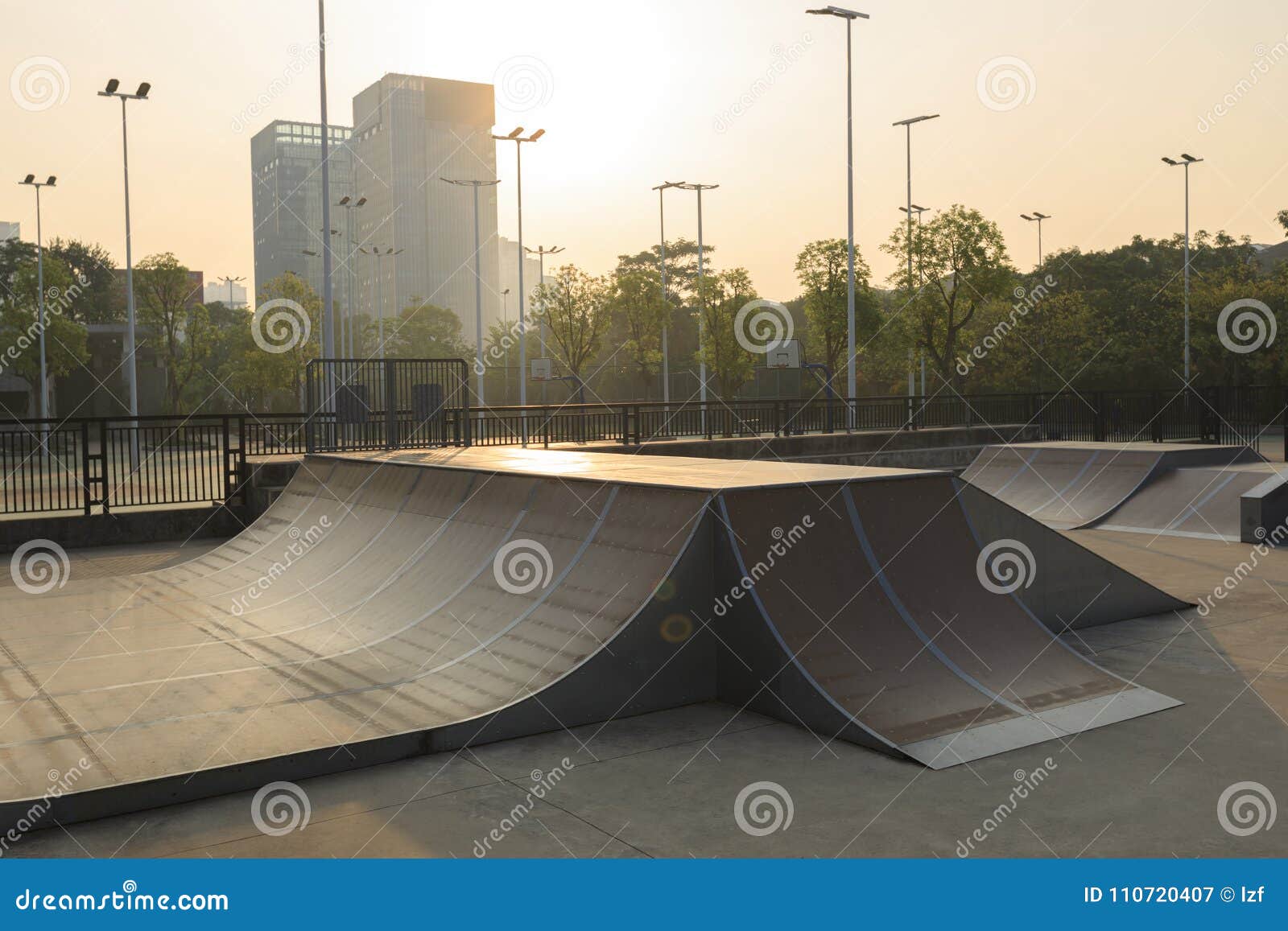Skatepark ramp stock image. Image of youth, skateboard - 110720407
