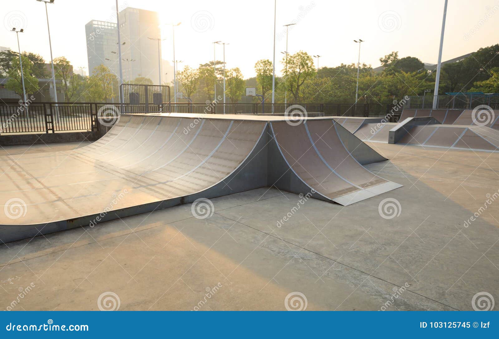 Skatepark ramp stock image. Image of outdoor, ramp, urban - 103125745