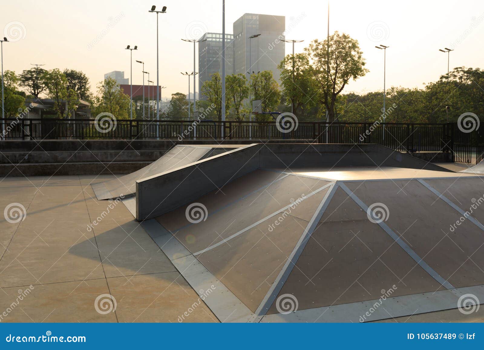 Skatepark vert ramp stock image. Image of ramp, concrete - 105637489