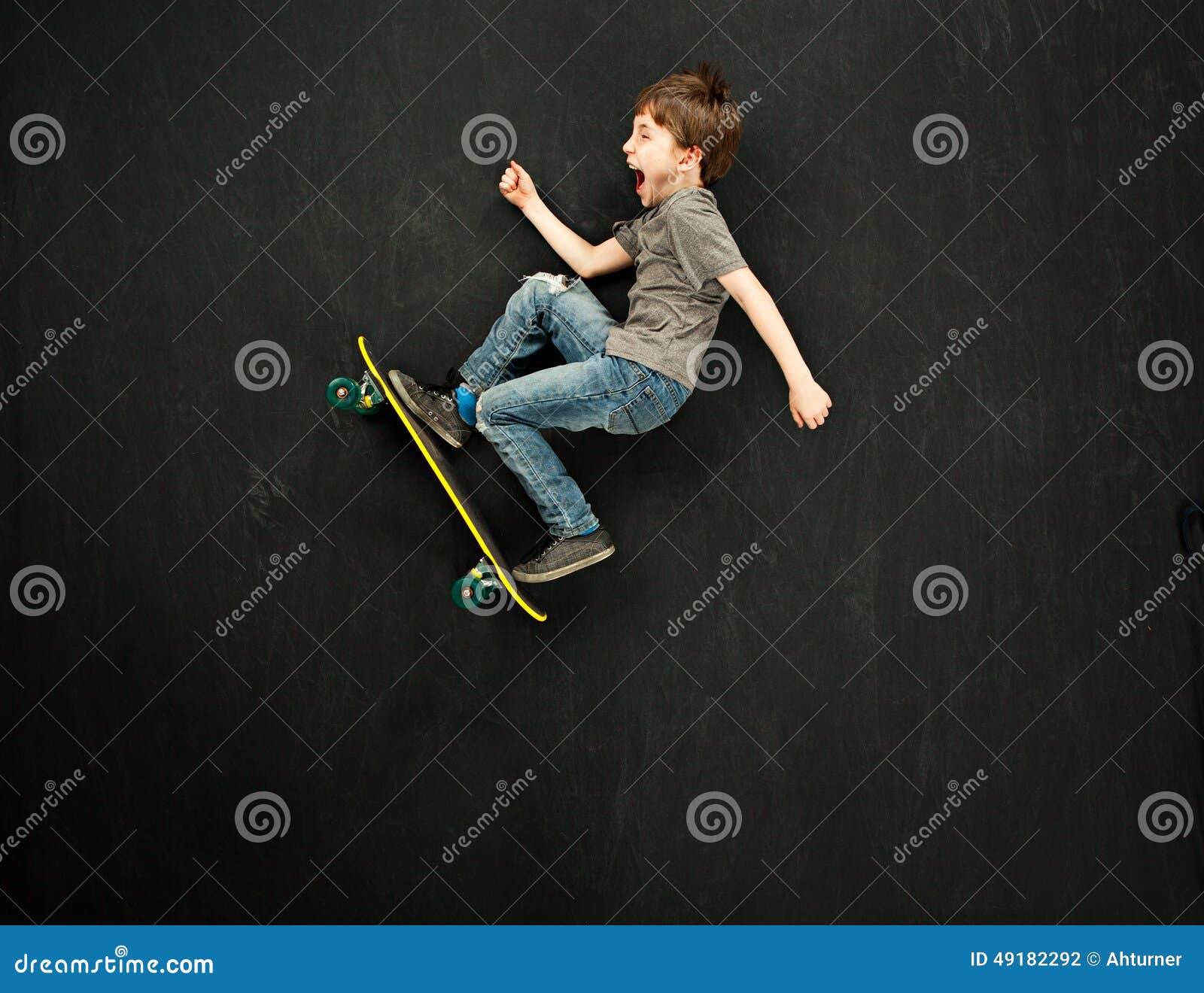 Skater boy stock photo. Image of fall, jump, dynamic - 49182292