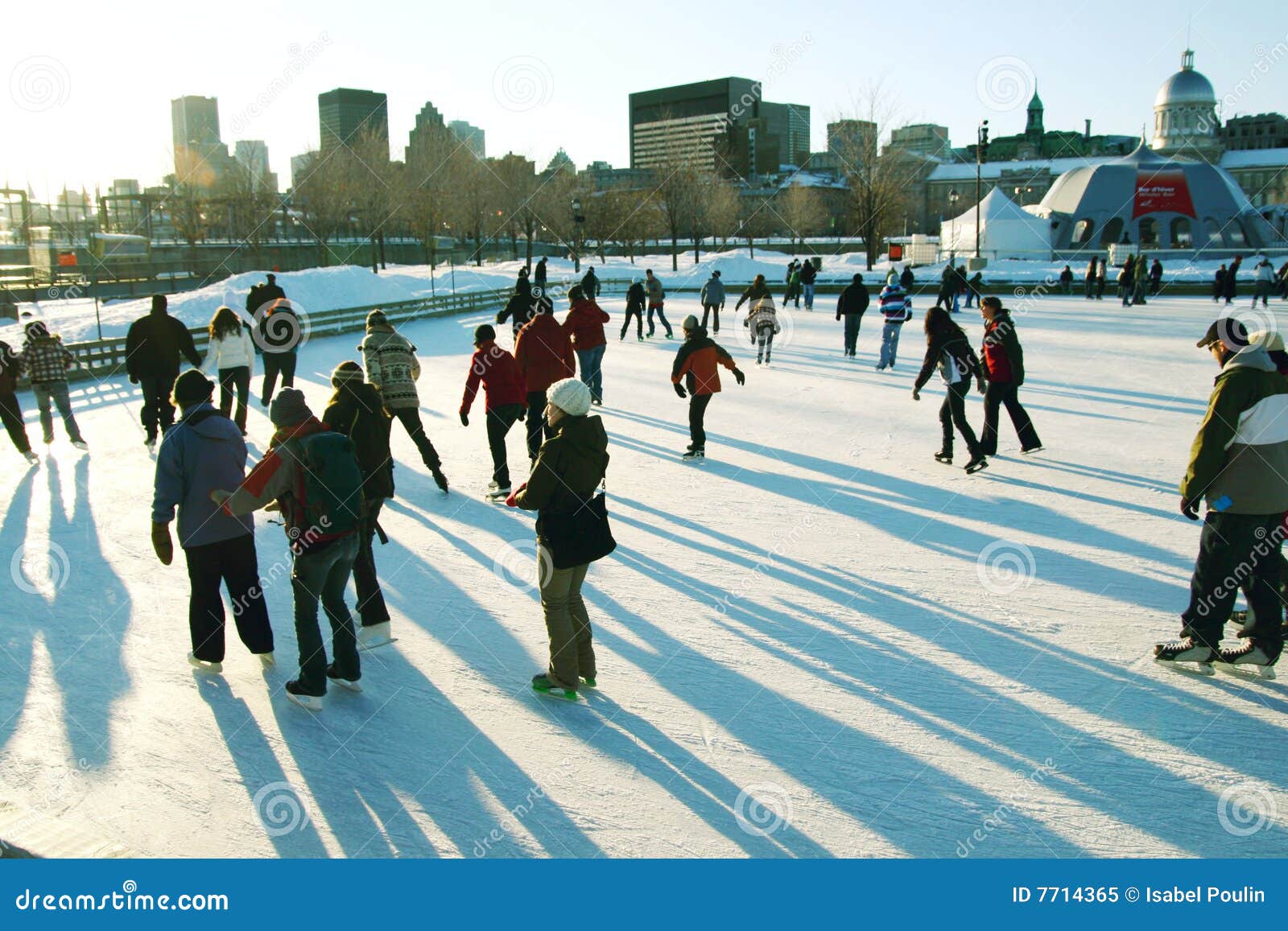 Skating in the city editorial image. Image of rink, outside - 7714365