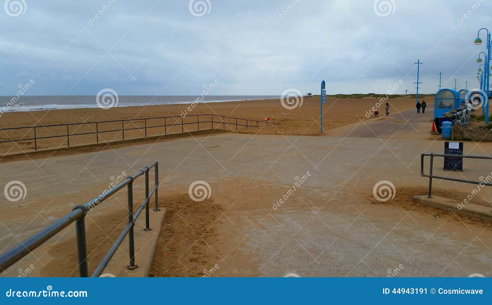 Skegness Beach stock image. Image of skegness, calm, front - 44943191