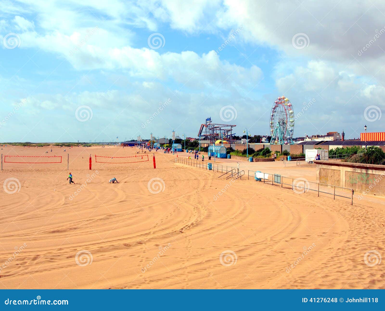 Skegness, Lincolnshire fotografia stock editoriale. Immagine di dune ...