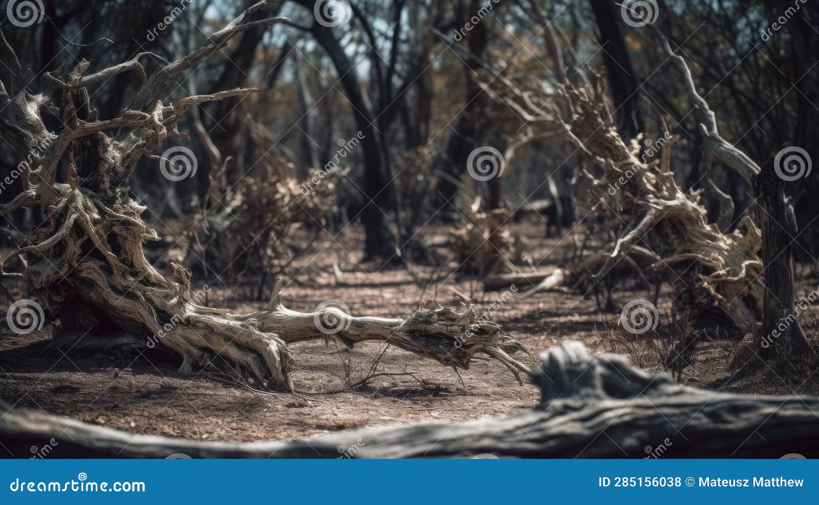 Skeletal remains of trees stock photo. Image of ancient - 285156038