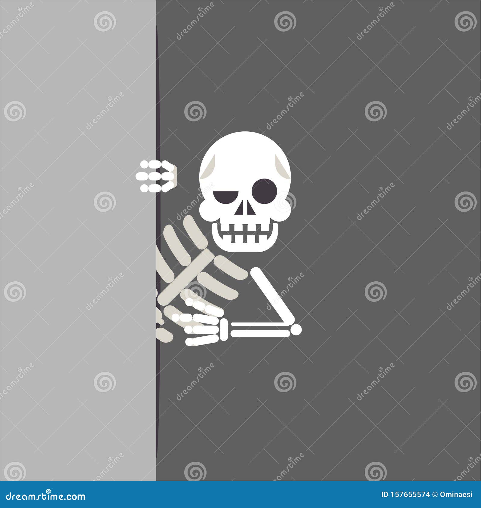 Skeleton Cartoon Bone Support Help Consultation Advice Promotion ...