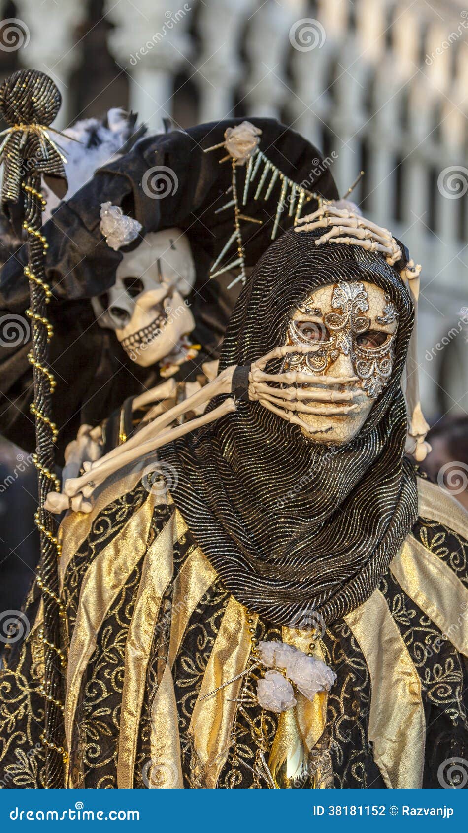 Scary Skeleton Covered In Meat Editorial Image | CartoonDealer.com ...