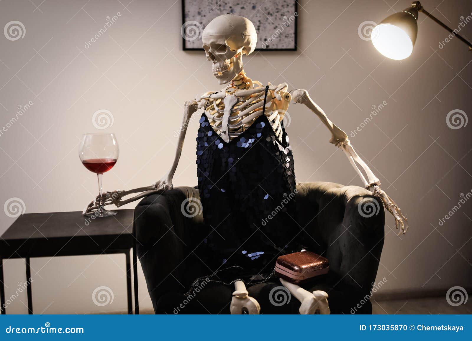 Skeleton Sitting Wine Stock Photos - Free & Royalty-Free Stock Photos ...