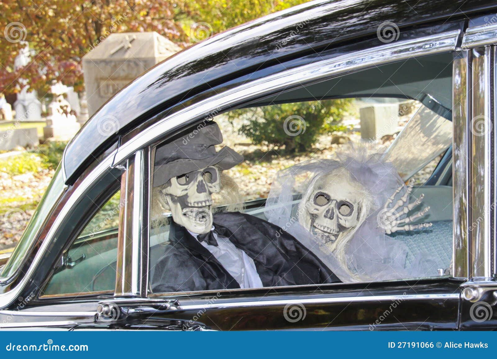 Skeleton Groom and Bride stock photo. Image of window - 27191066