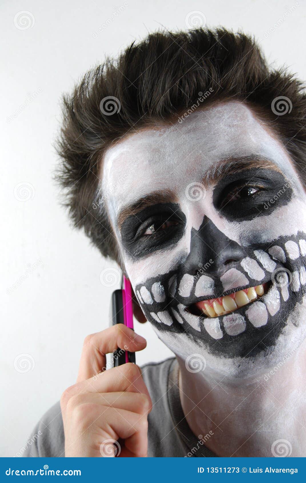 Skeleton guy stock image. Image of human, mask, creepy - 13511273