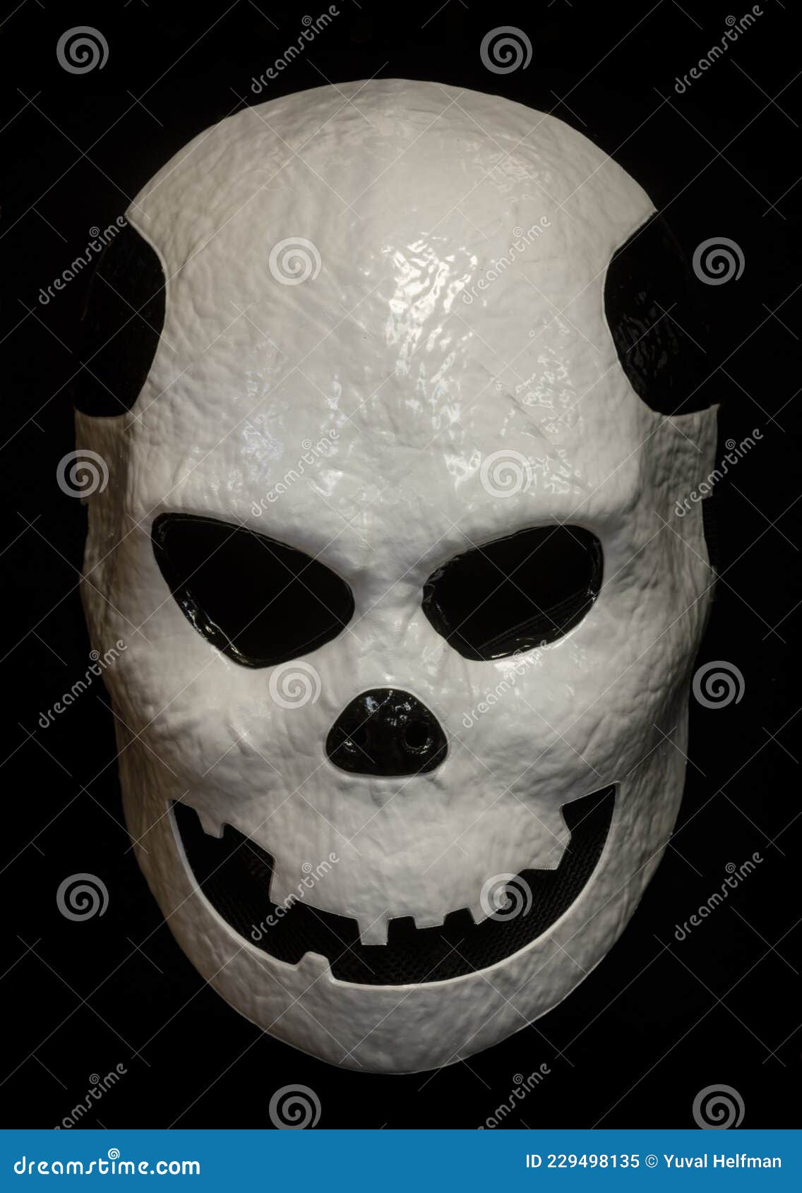 Skeleton Half Mask stock image. Image of black, anatomy - 229498135