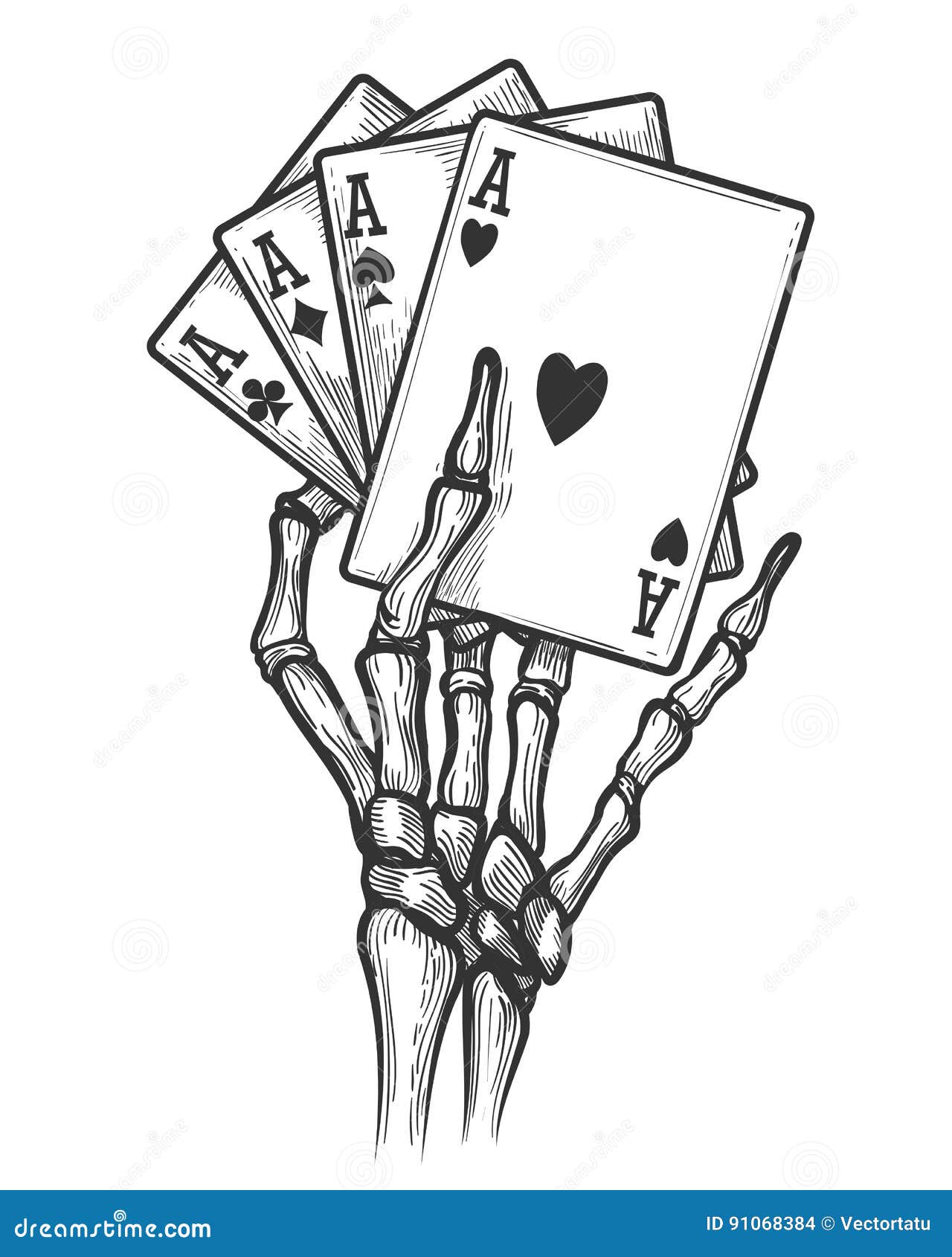 Black Jack Card Tattoo