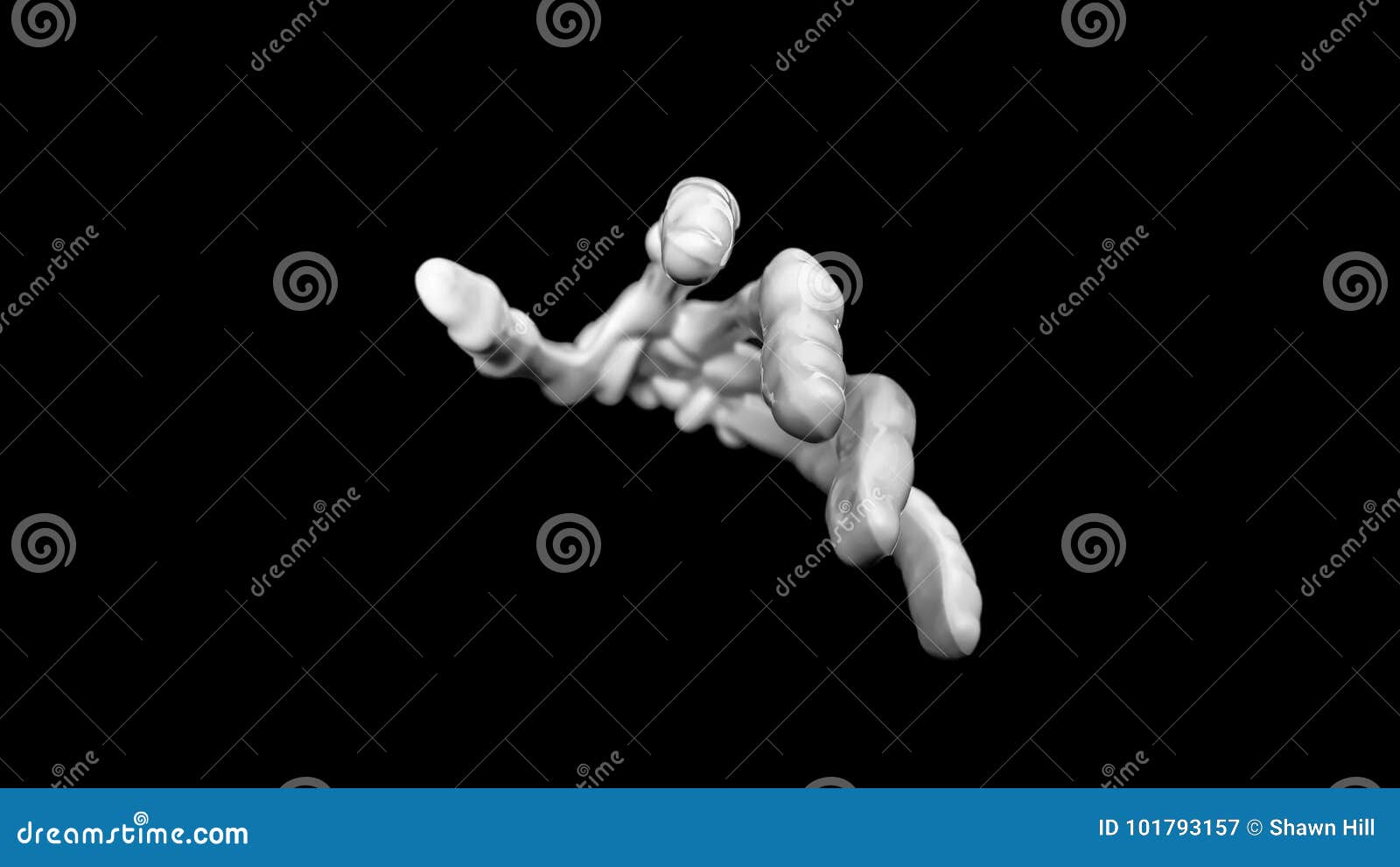 Skeleton Hand Stand Stock Photography | CartoonDealer.com #102252188
