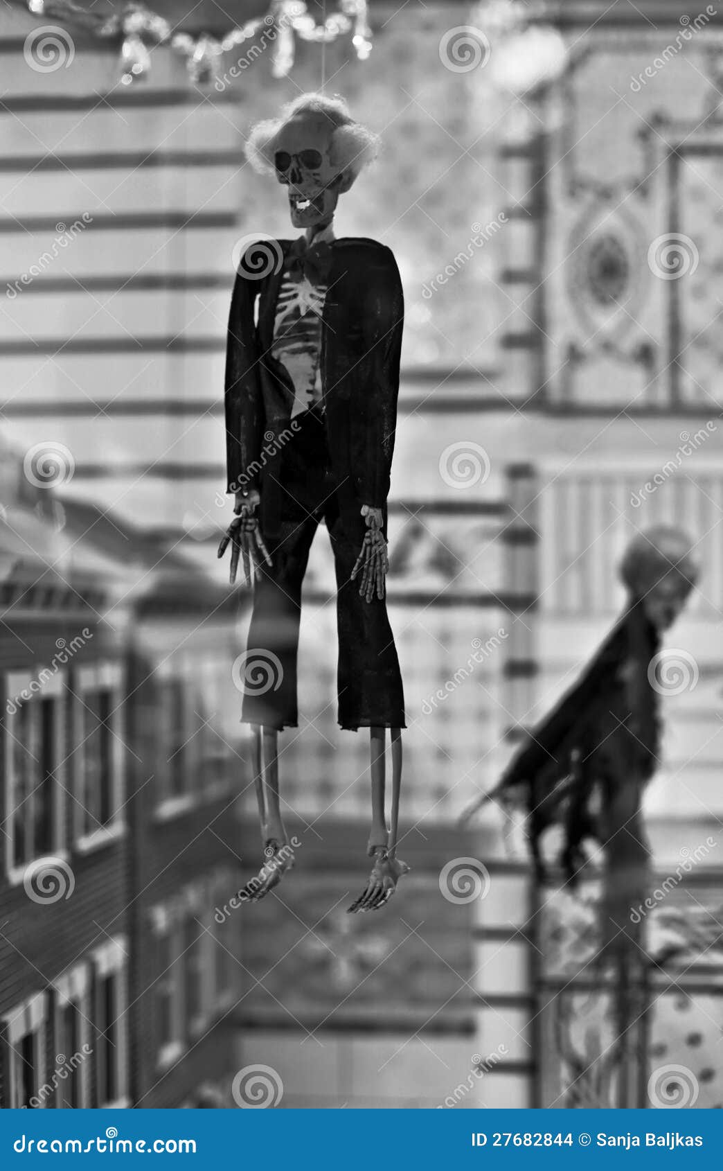 Skeleton Hanging Out At Ludwig Mine Nevada Ruins Stock Photo ...