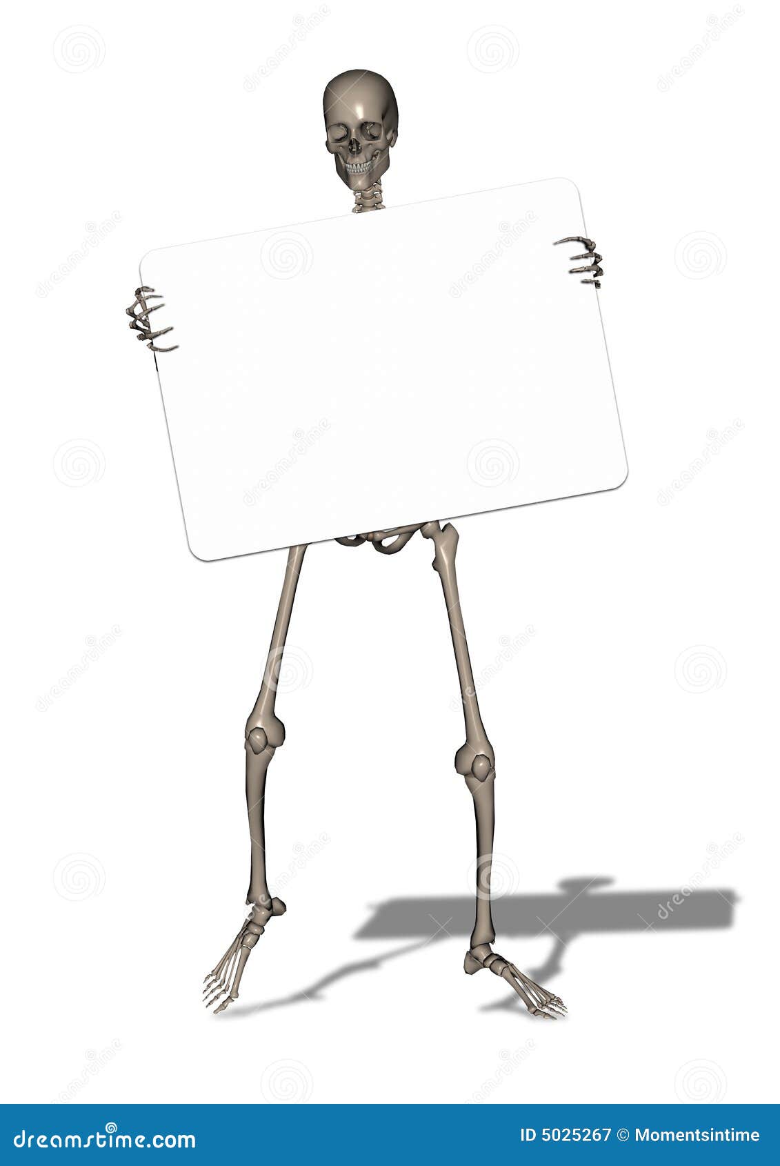 Skeleton X-Ray - Blank Sign Royalty-Free Stock Image | CartoonDealer ...