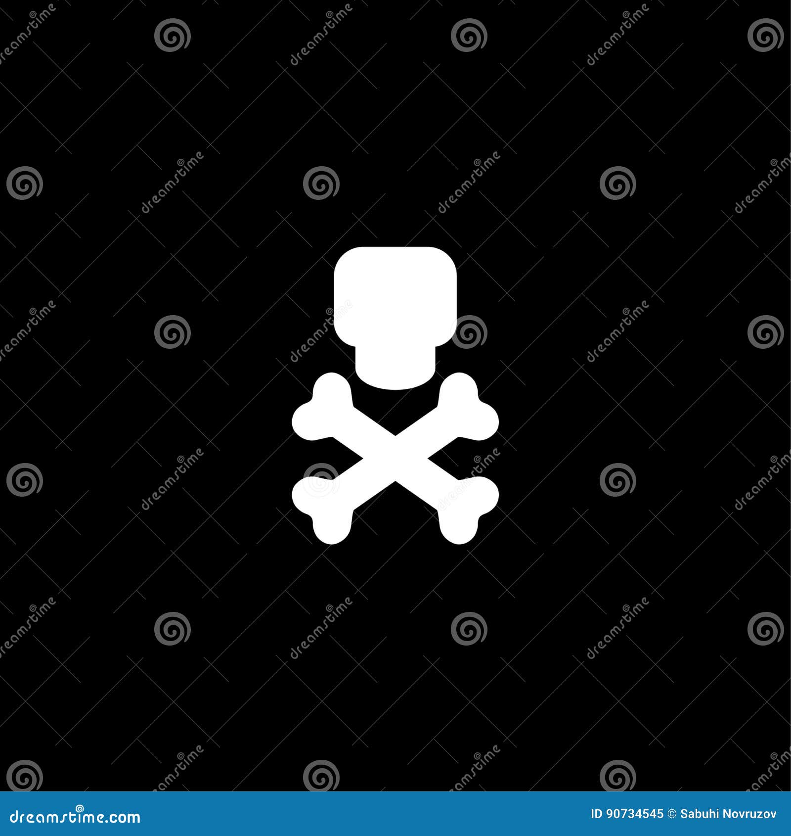 Skeleton Human Anatomy. Vector Halloween Black Skeleton Isolated On ...