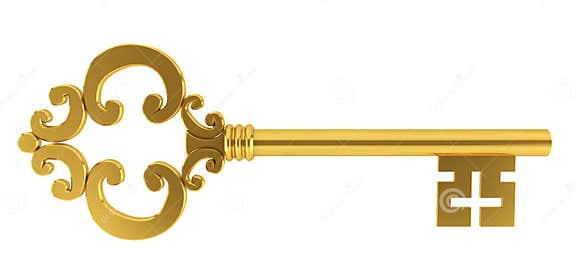 Skeleton key stock illustration. Illustration of business - 38098818