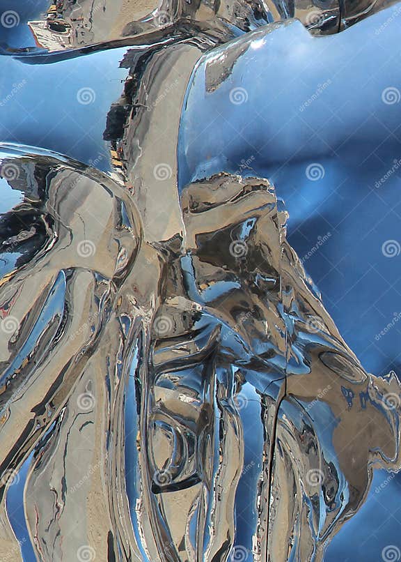 Liquid skeleton stock image. Image of head, noface, blue - 190155087