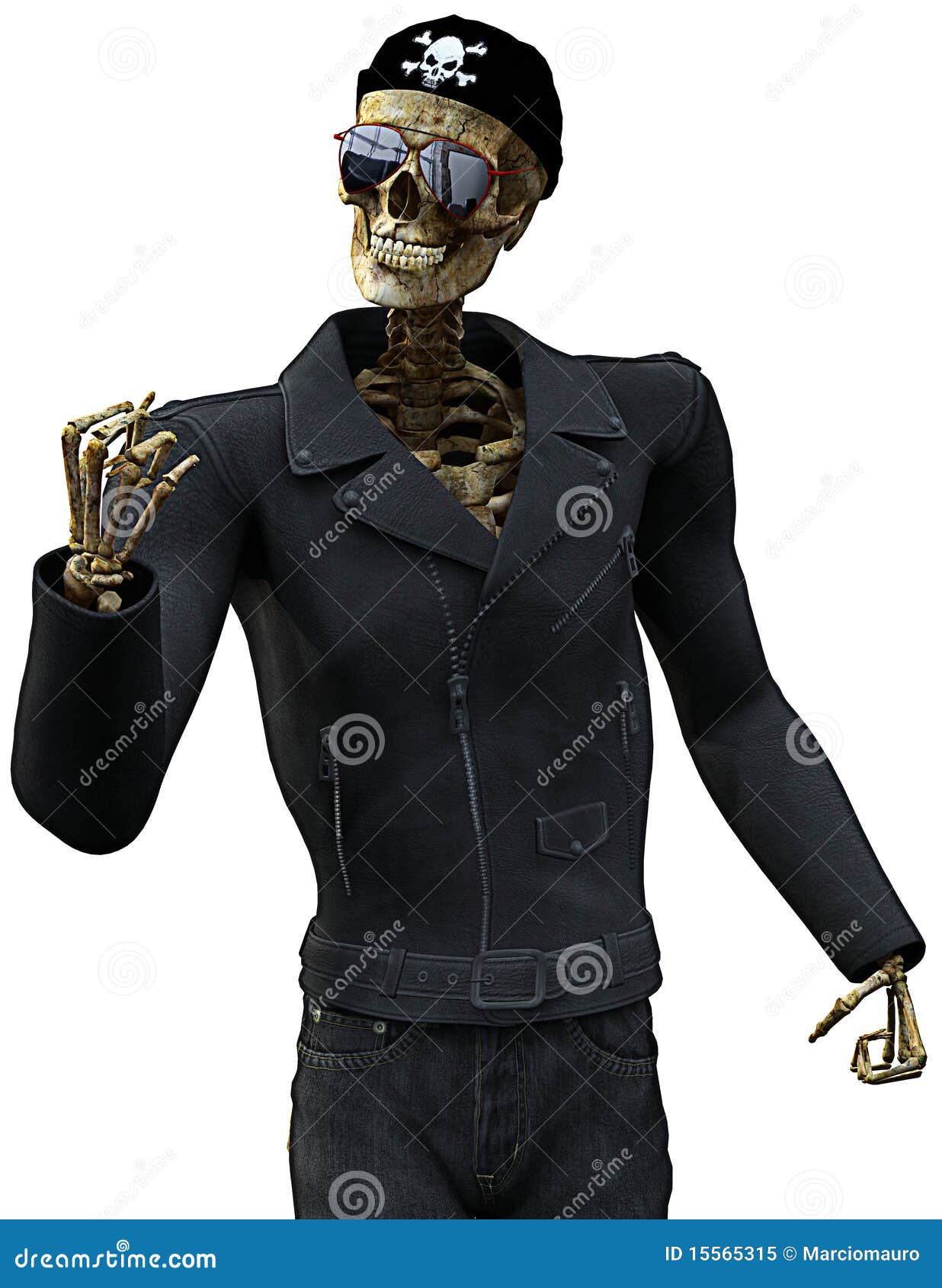 Skeleton rider stock illustration. Illustration of joint - 15565315