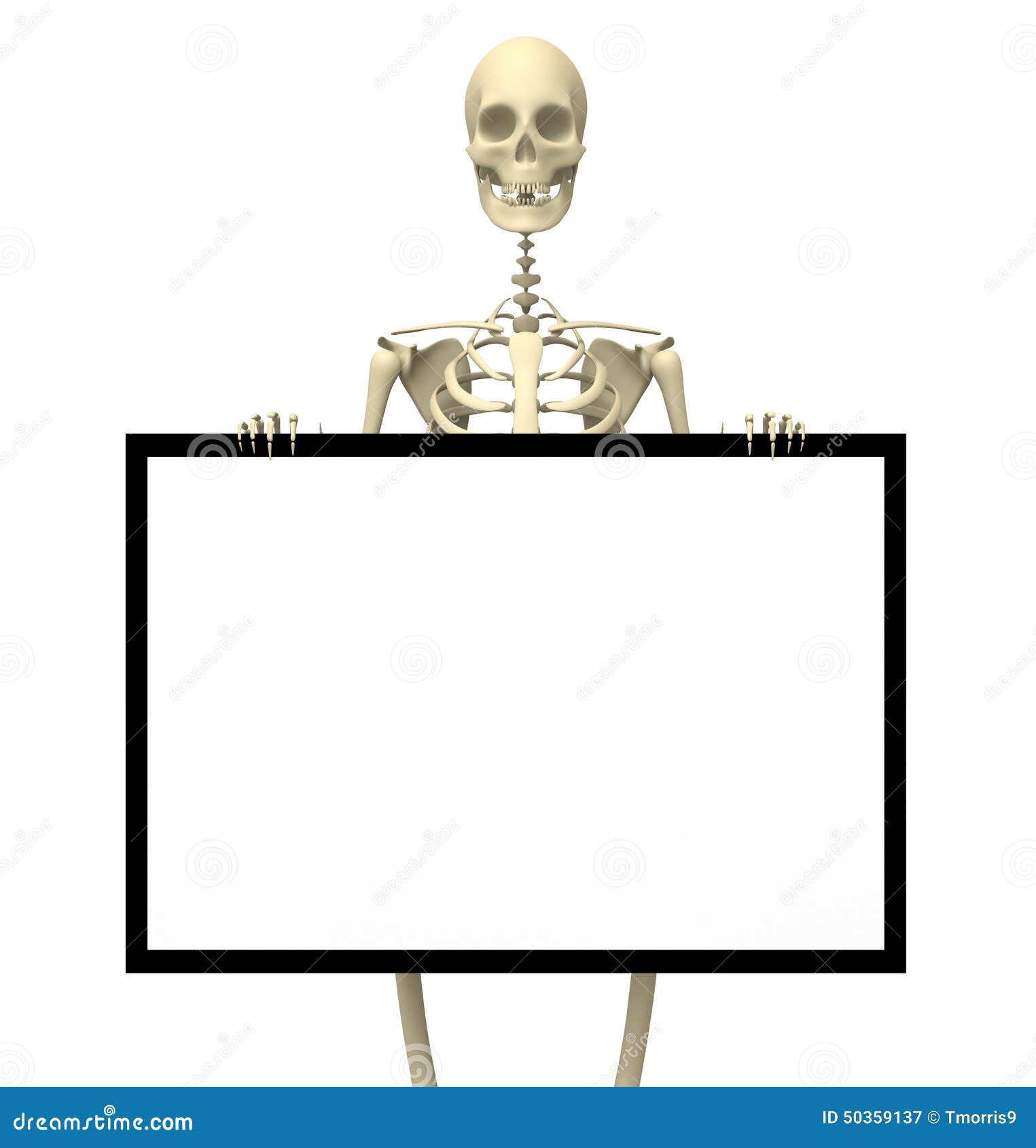 Skeleton Sign one stock illustration. Illustration of white - 50359137