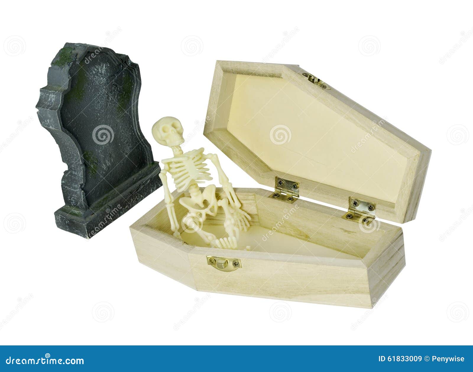 Skeleton On Gravestone Halloween Concept Royalty-Free Stock Image ...
