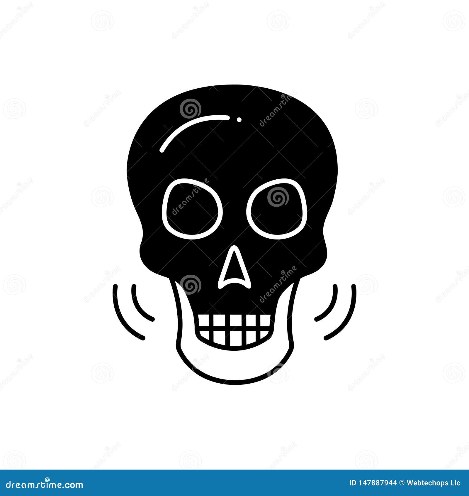 Osteology Icon. Hand Skeleton Icon. Vector Illustration | CartoonDealer ...