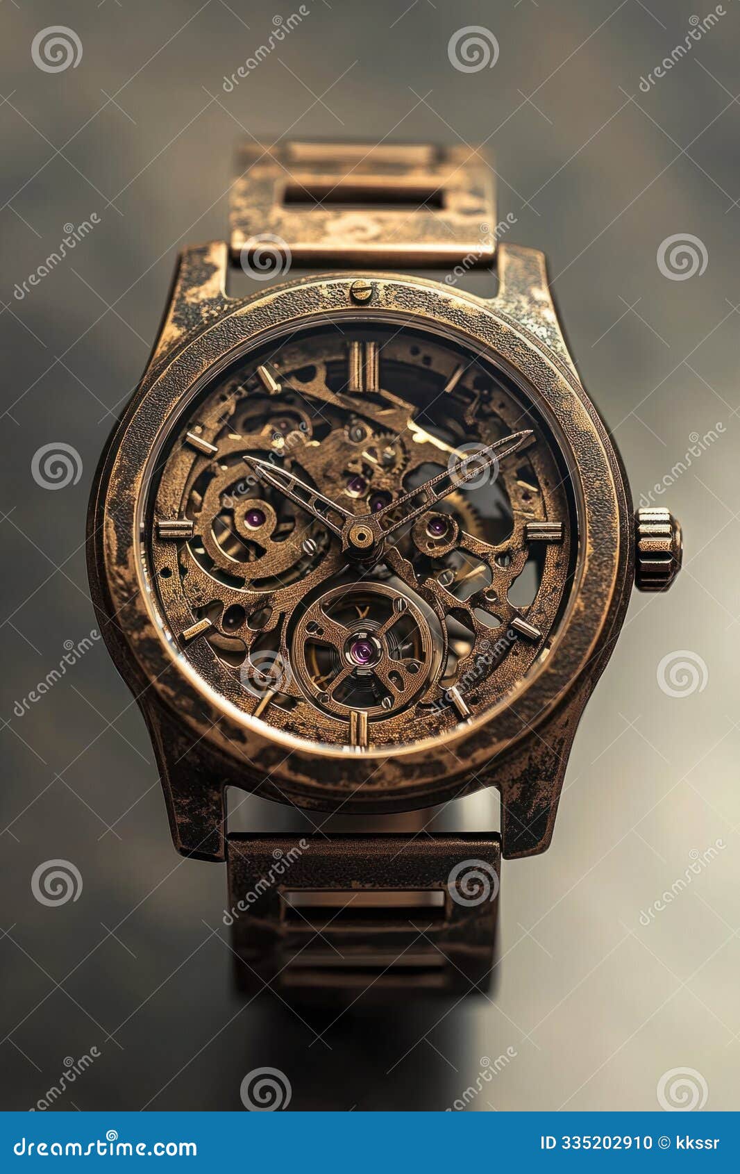 Skeleton Watch, this Unique Metal Watch Features a Skeleton Design Made ...